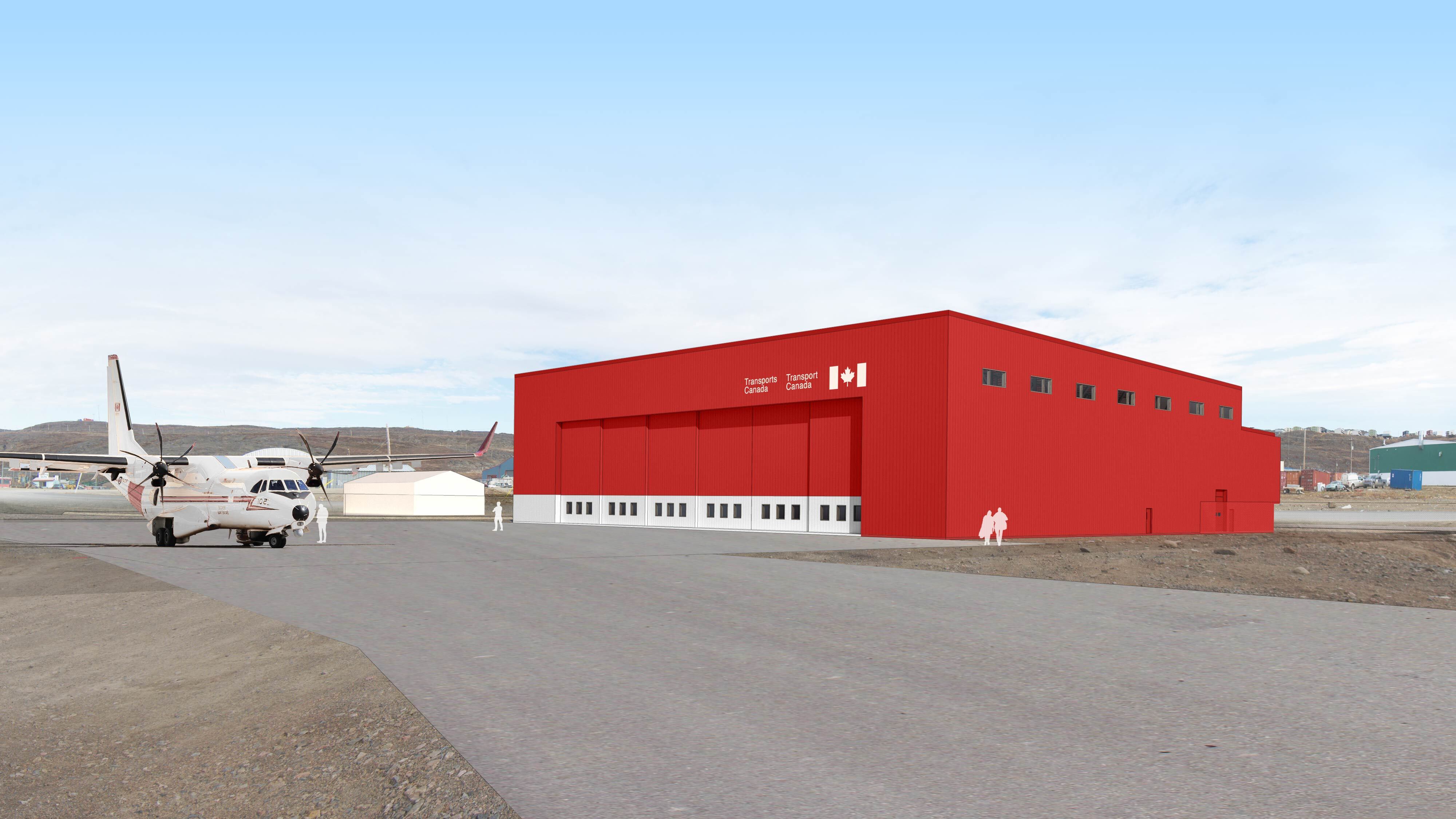 New hangar for Transport Canada in Iqaluit