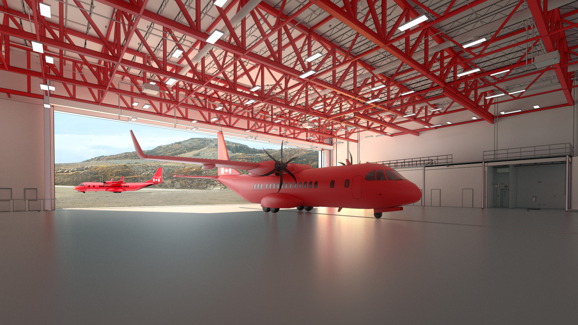 New hangar for Transport Canada in Iqaluit