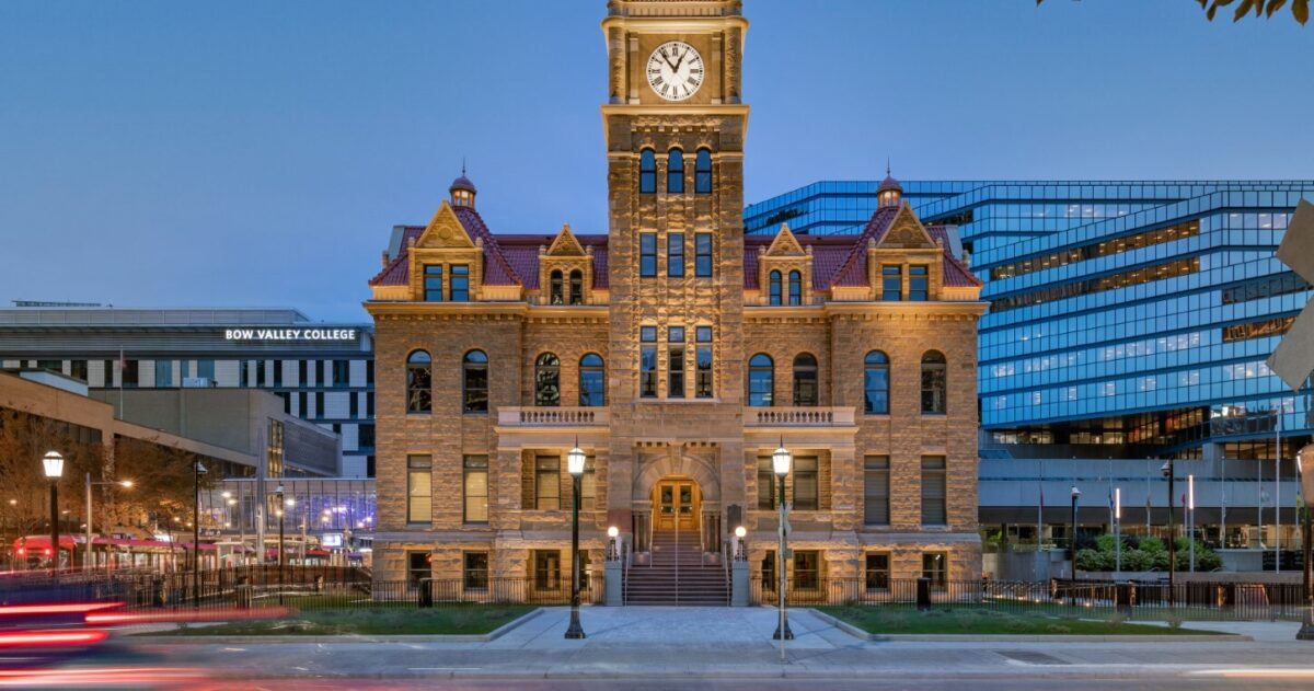 Calgary Historic City Hall: Heritage Restoration by EVOQ Architecture