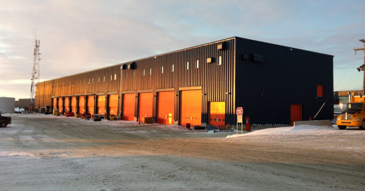 Raglan Mine - Expansion of the Repair Garage